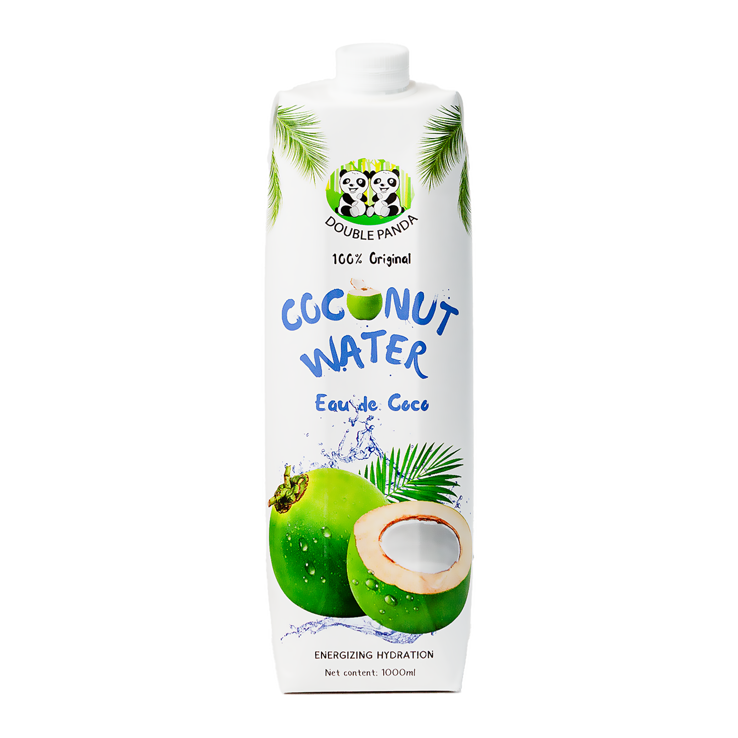 Double Panda Coconut Water, 1L - Tjin's Toko