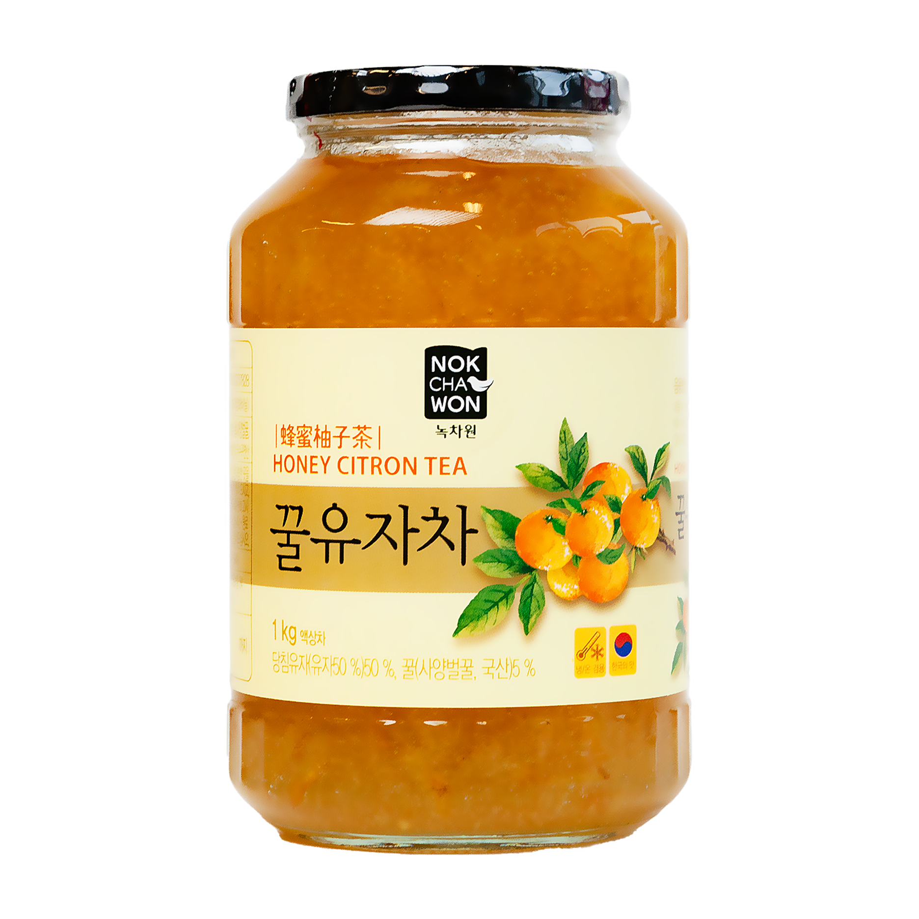 Nokchawon Honey Citron Tea, 1kg - Tjin's Toko