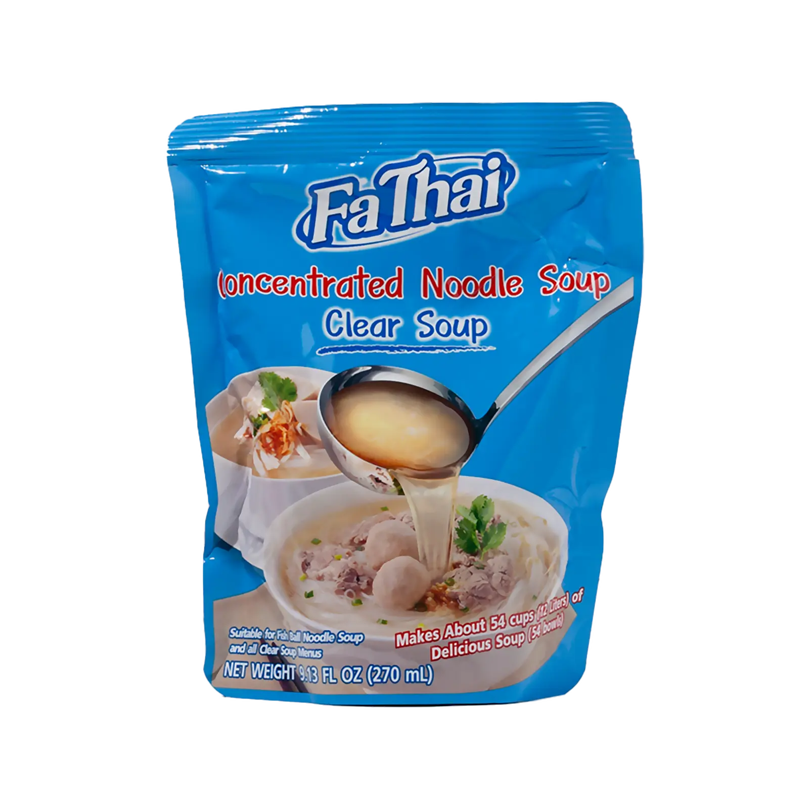 Fa Thai Concentrated Clear Noodle Soup, 270ml - Tjin's Toko