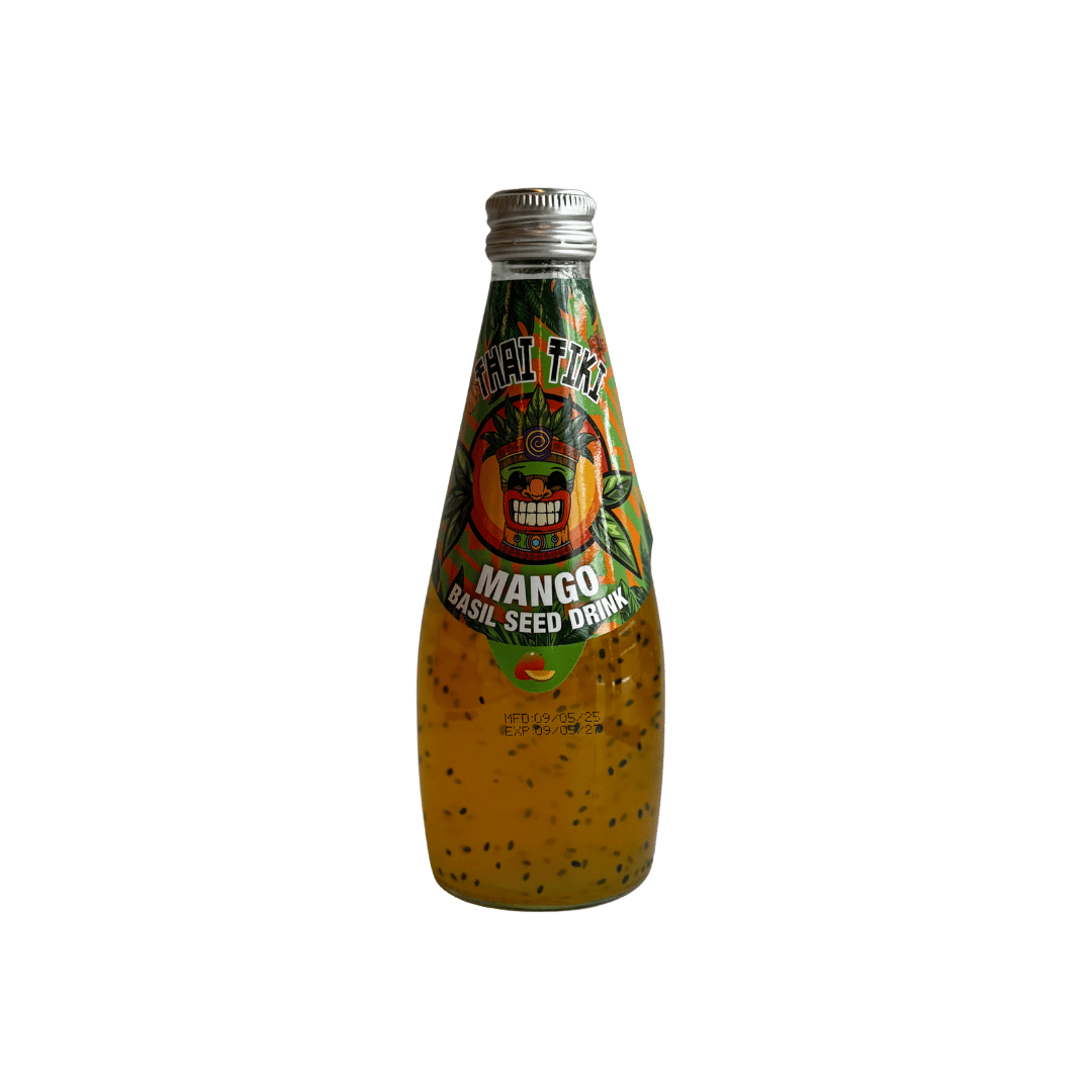 Thai Tiki Mango Basil Seed Drink, 290ml - Tjin's Toko