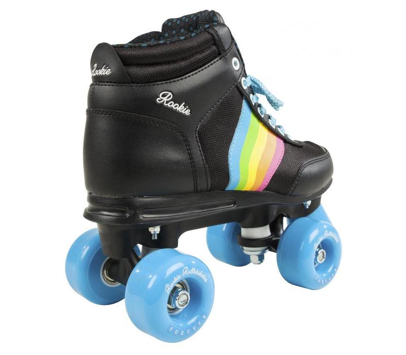 Rookie Forever Rainbow Black Roller Skates | Sucker Punch Skate Shop ...