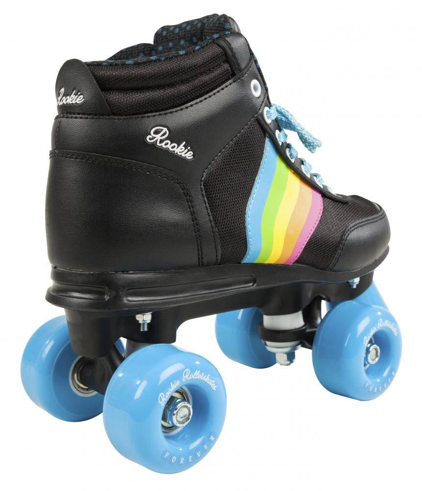 Rookie Forever Rainbow Black Roller Skates | Sucker Punch Skate Shop ...