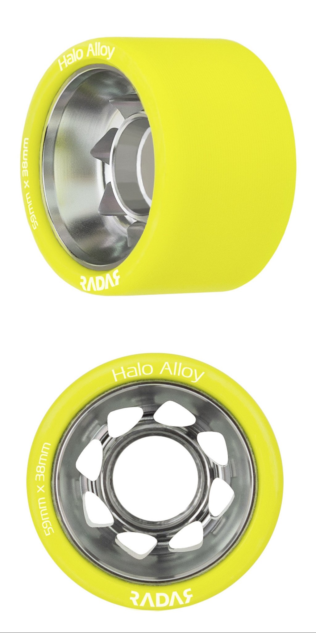 Radar Halo Alloy wheels - Sucker Punch Skate Shop