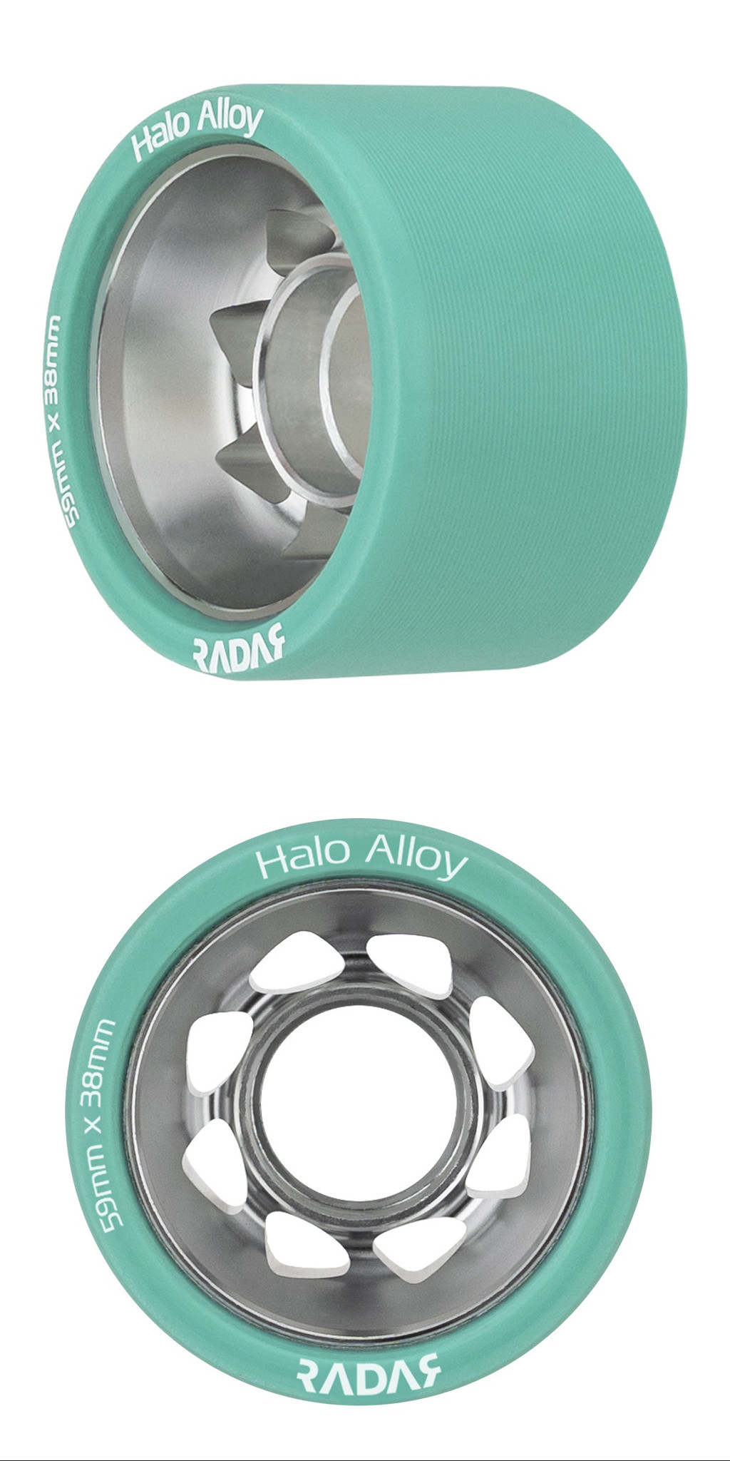 Radar Wheels Radar Halo Alloy wheels - Sucker Punch Skate Shop