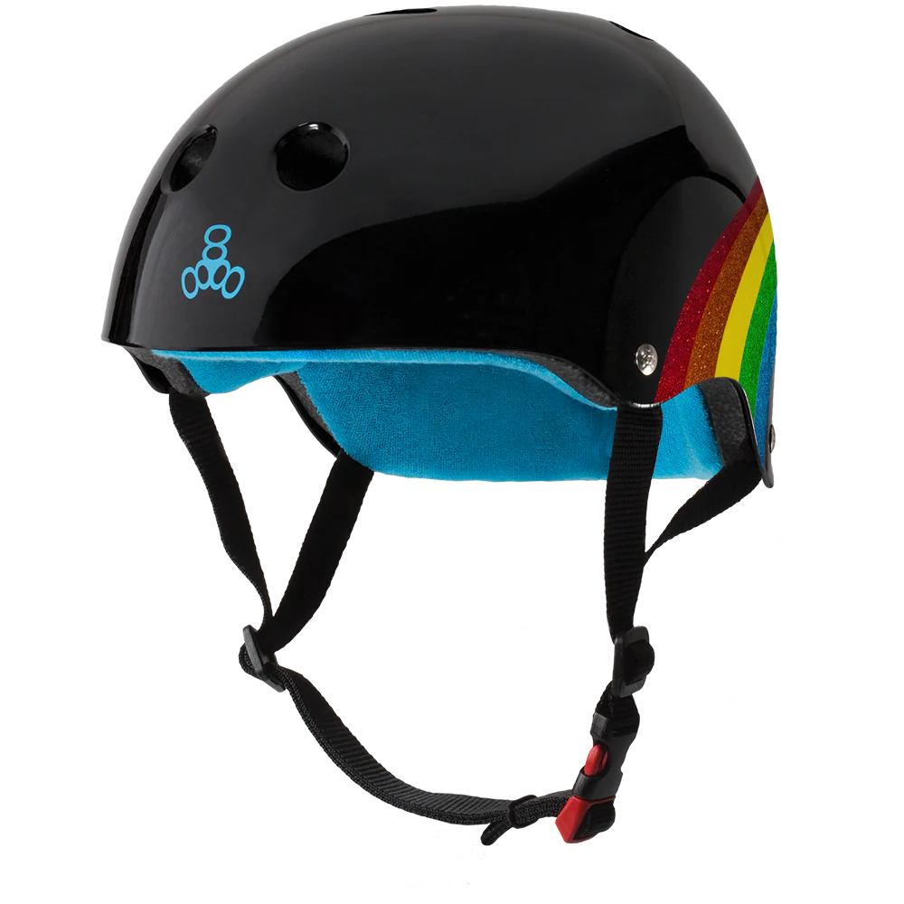 Triple8 Certified Sweatsaver Sparkle Helmet | Sucker Punch Skate Shop ...