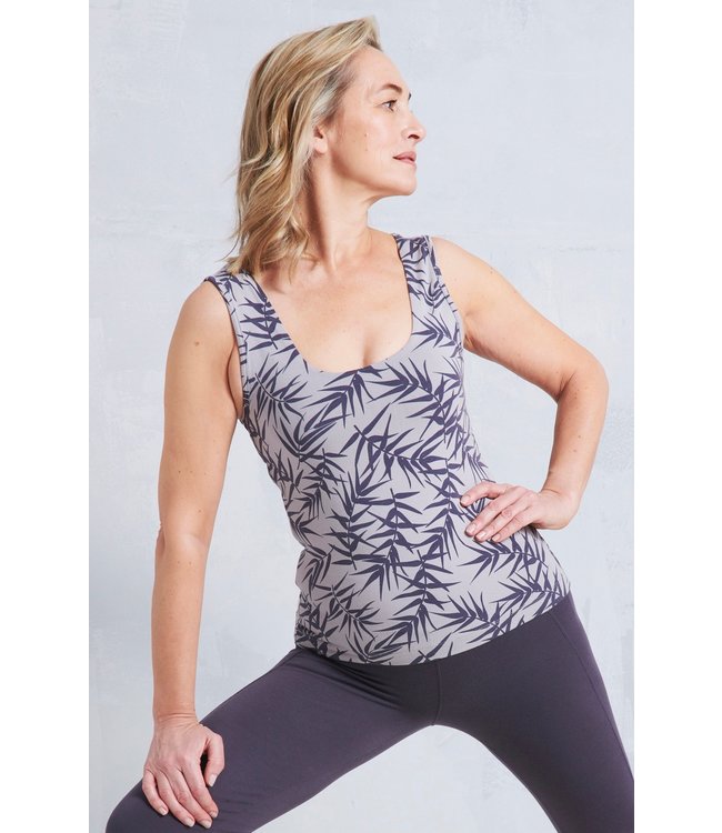 Asquith Peace Yoga Vest Tank Top - Bamboo | yogakledingonline.nl