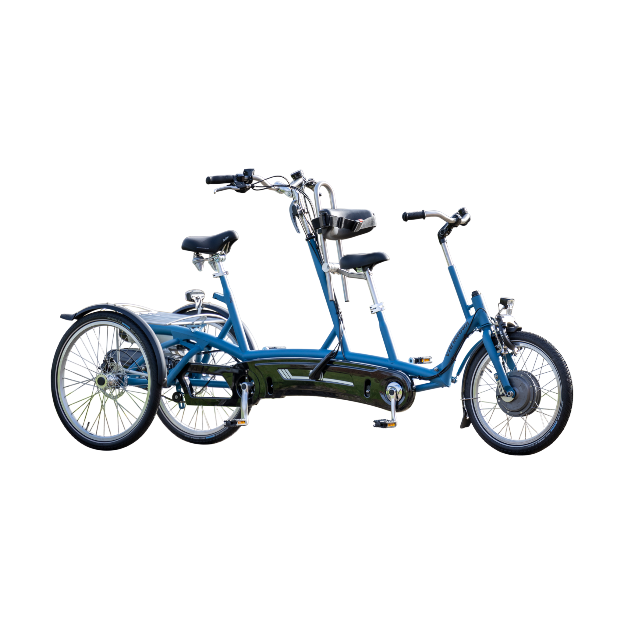 Kivo Plus Tandem – Ouder-kind tandem Free Wheely Amsterdam - Free Wheely