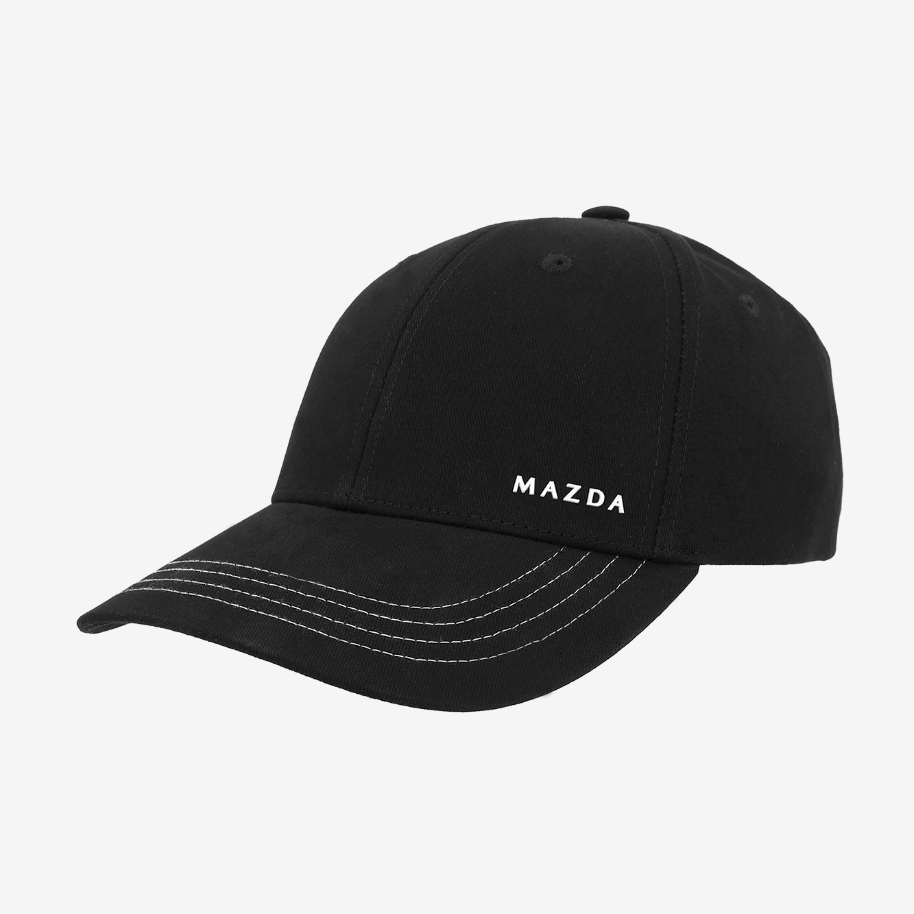 Mazda Cap schwraz mit weißen Nähten - Autohaus Prange Online Shop