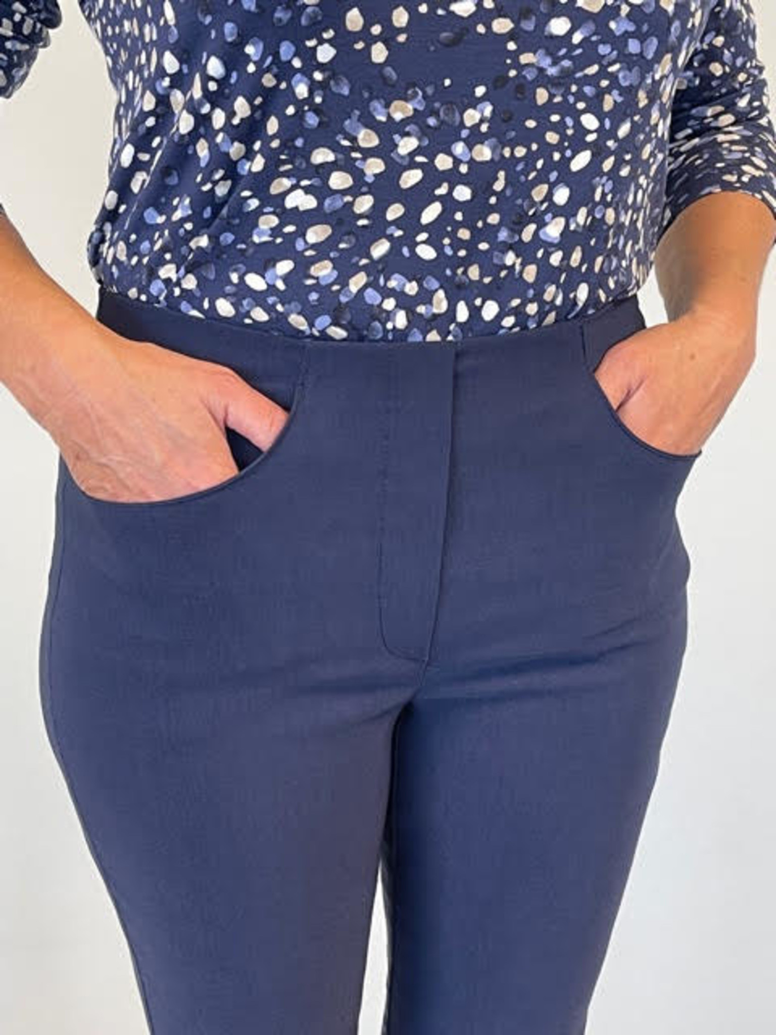 Ilona's | stretch broek dames | HOGE TAILLE | 10 kleuren | €49,95 ...