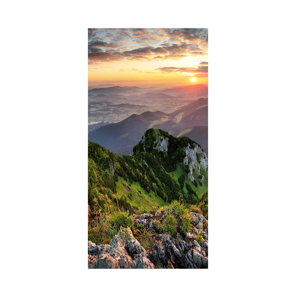 Akustikbild "Mountain Valley" traumhafte Berglandschaft mit Wirkung ...
