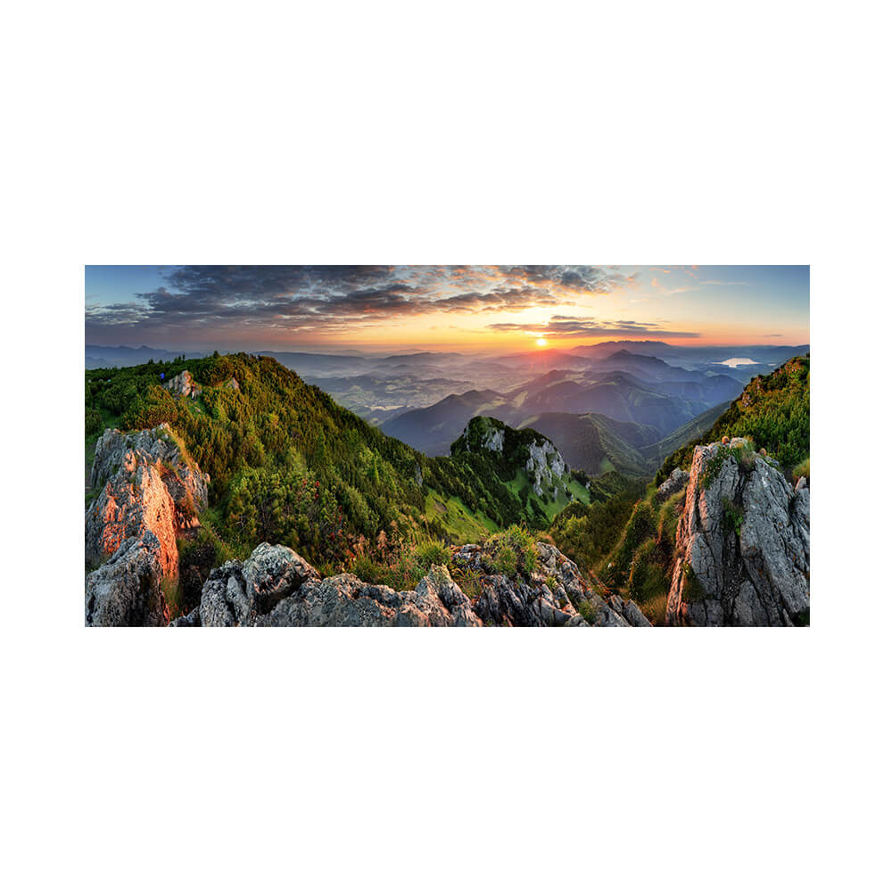 Akustikbild "Mountain Valley" traumhafte Berglandschaft mit Wirkung ...