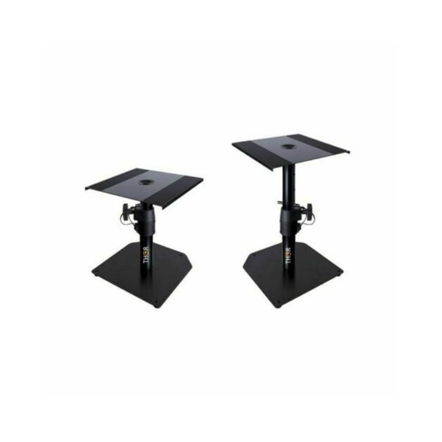 Thor Adjustable Desktop Studio Monitor Stands (Pair) - Intasound Music