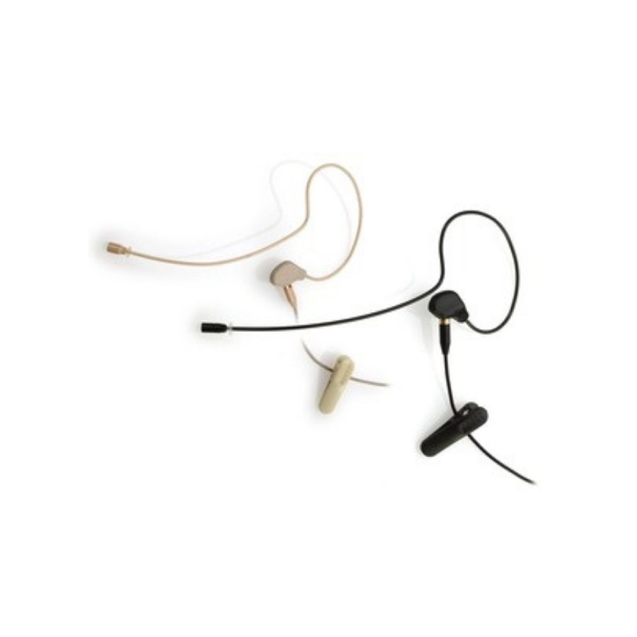 Single Ear Omni-directional Headset Microphone, Beige - Intasound Music