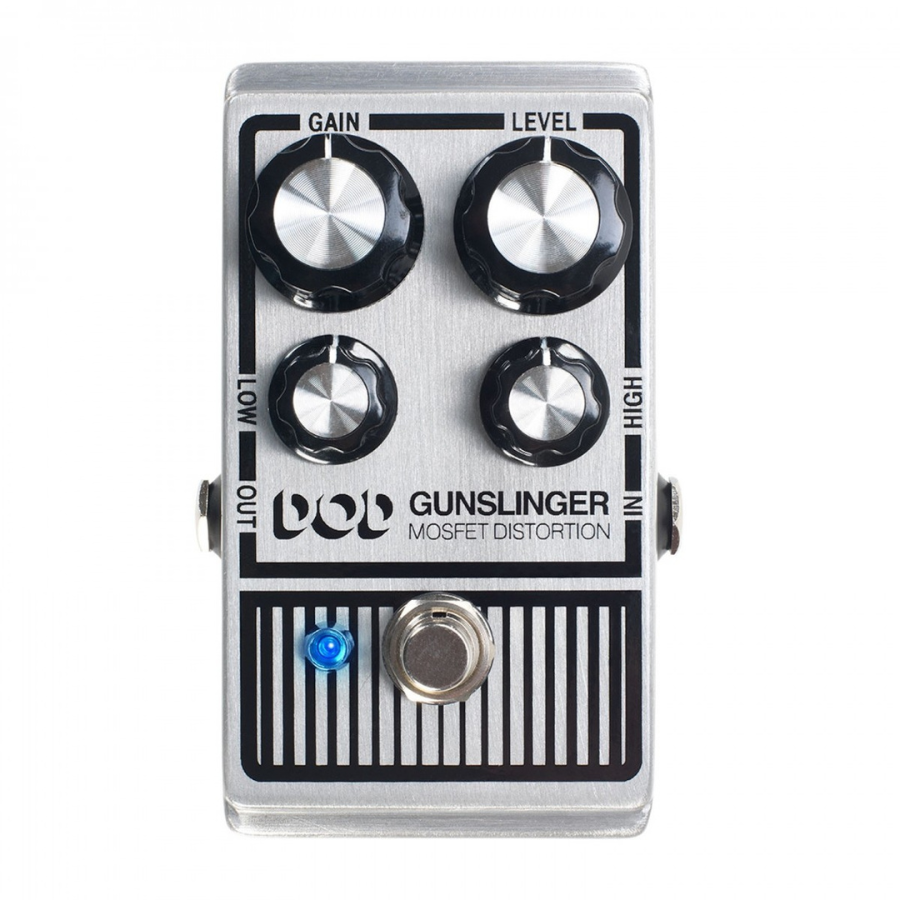 DOD Gunslinger Mosfet Distortion Guitar Pedal - Intasound Music