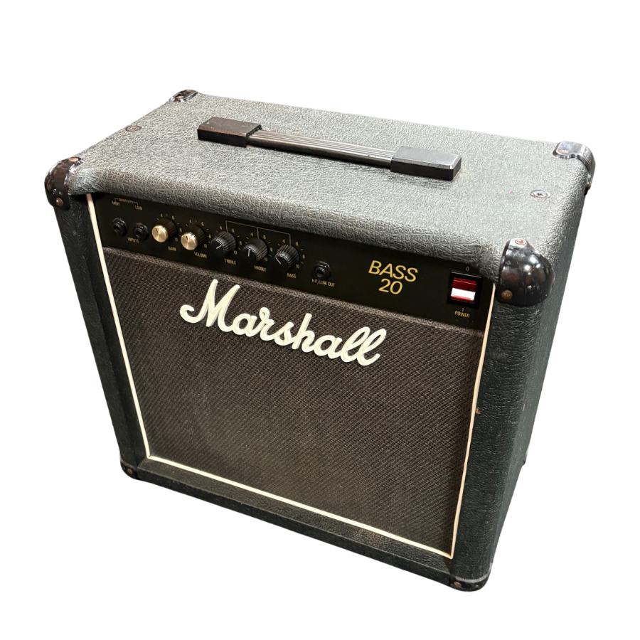 Vintage Marshall Bass 20 Amplifier 5502 Solid-State (Second-Hand ...