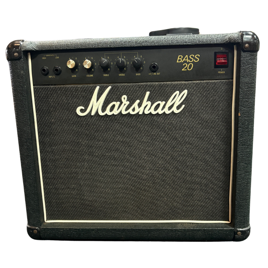 Vintage Marshall Bass 20 Amplifier 5502 Solid-State (Second-Hand ...