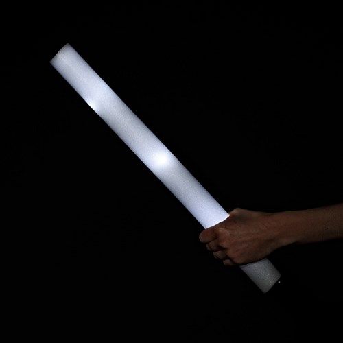 Witte Foamsticks - Deze leukste Foam sticks in wit - GlowFactory