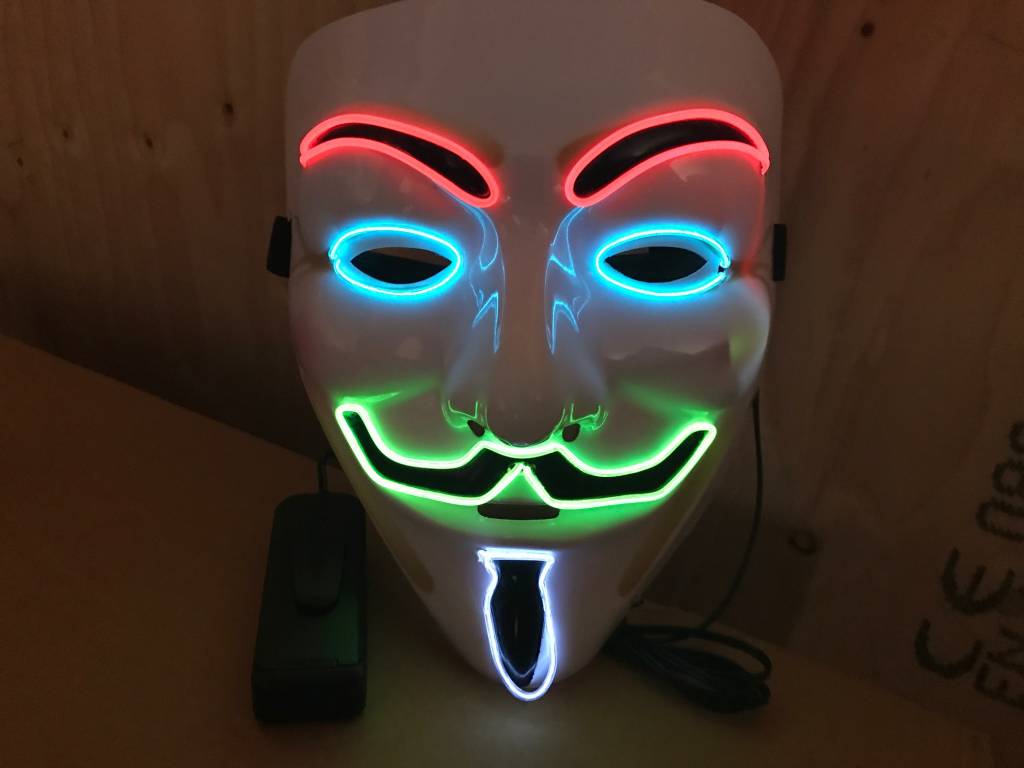 EL Maske Multi Colour - GlowFactory - Großhandel - Ihr zuverlässiger ...