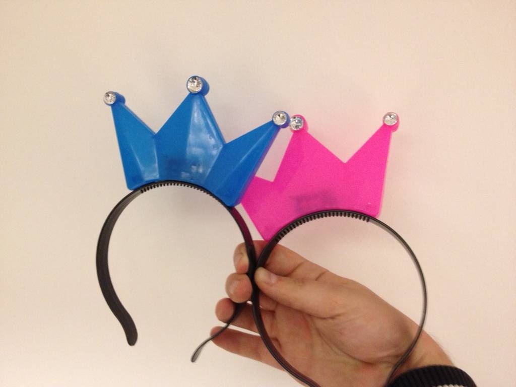 Light Up Crown Headband - GlowFactory.co.uk - Wholesale in Glowsticks ...