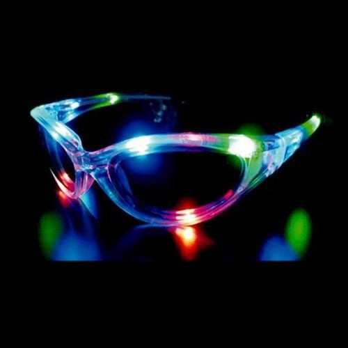 Light Up Sunglasses Multi Colour - Bulk and Wholesale - GlowFactory.co ...