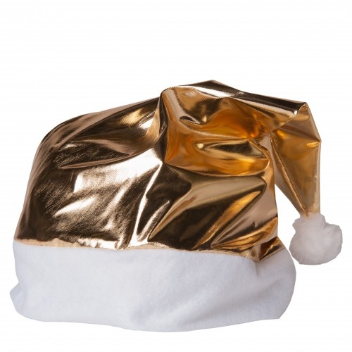 Santa Hat Gold Shiny - GlowFactory