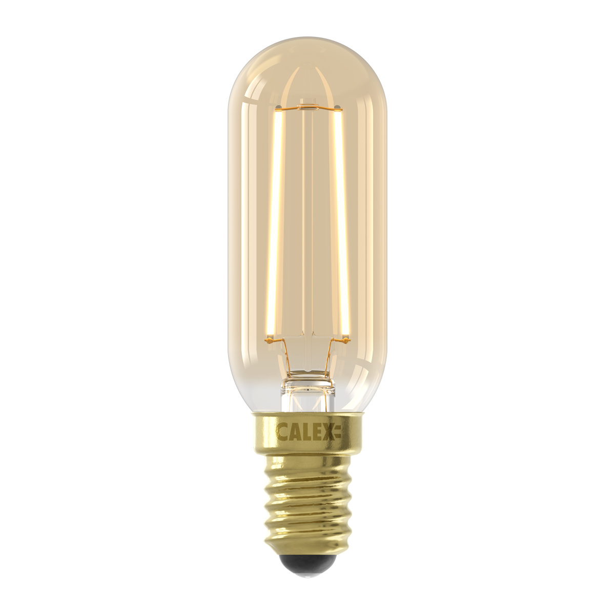 Calex LED Straight Filament - Tube Lamp - 3,5W - E14 - Dimbaar | Goud - Kynda Light