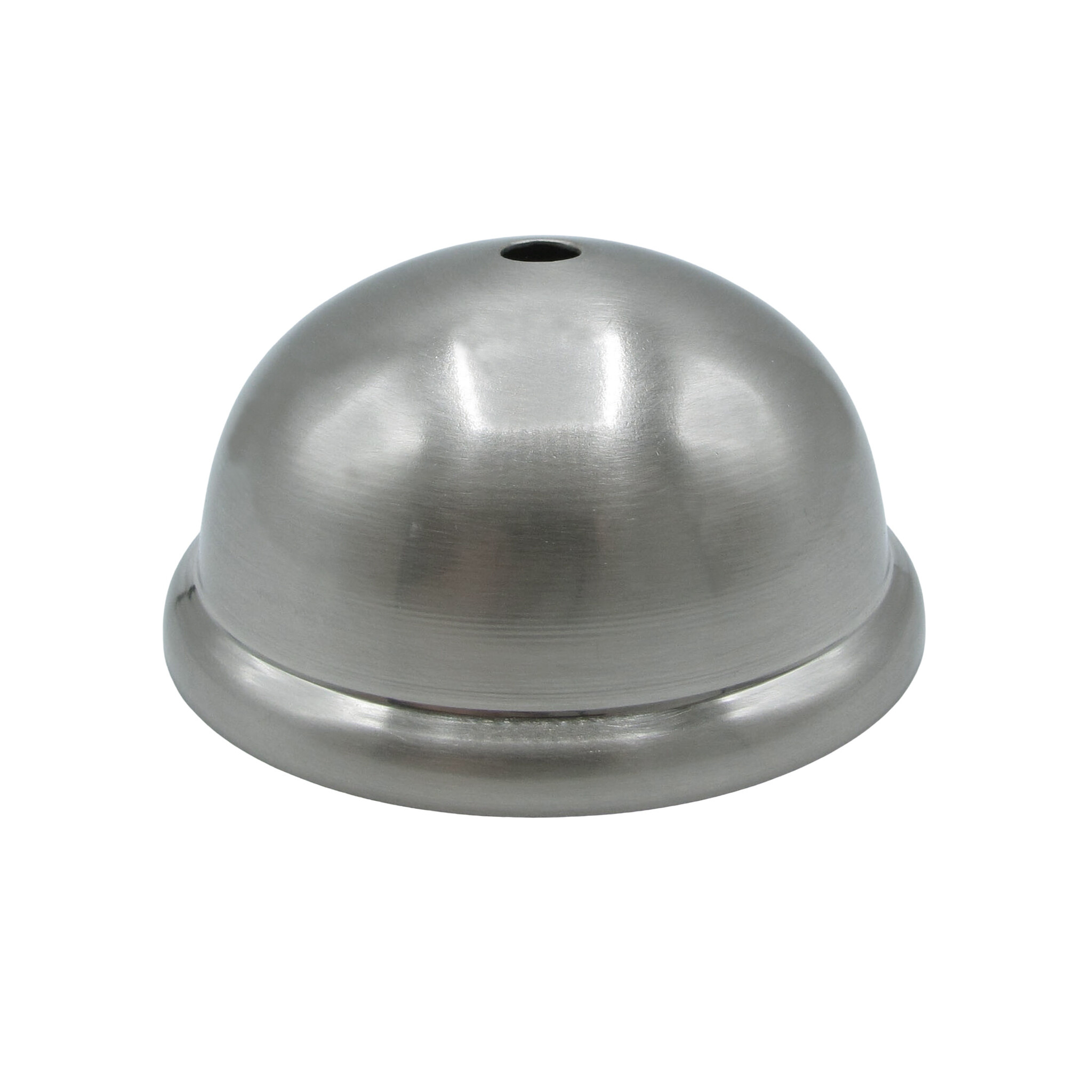 Metal Ceiling Rose 'Hemming' with raised edge | Nickel (1 cord) - Kynda ...