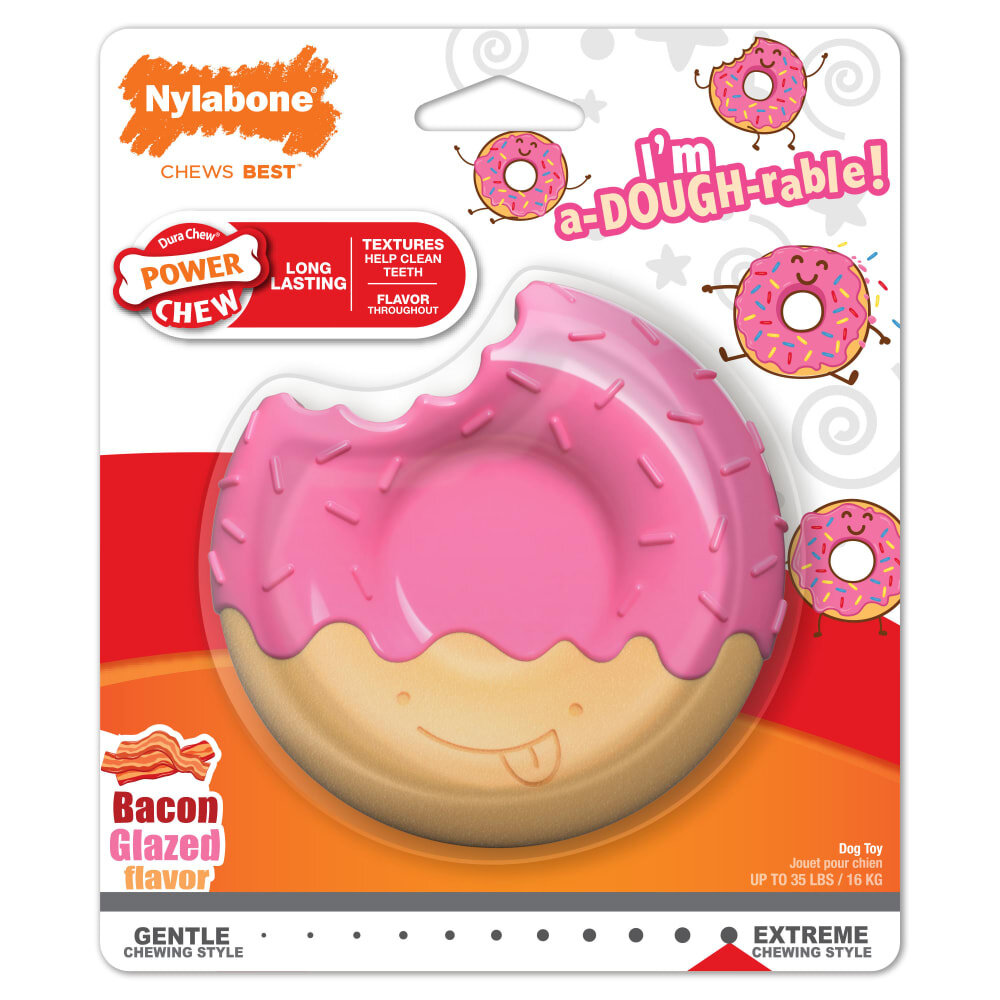 Power Chew Donut Hondenkauwspeeltje - Kattenluiken.nl