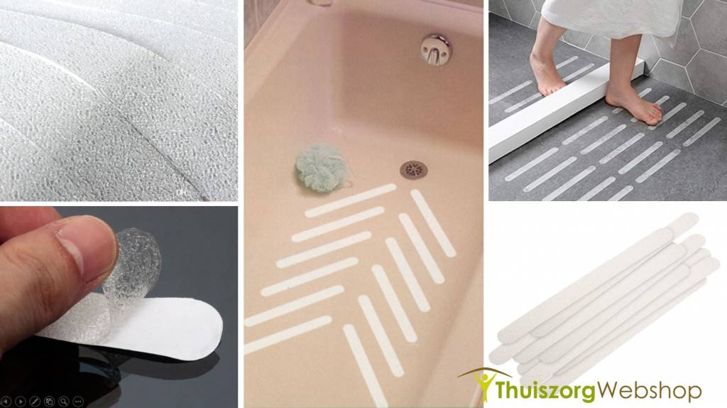 20 self-adhesive safety strips 21 cm| Homecare Webshop Belgium ...