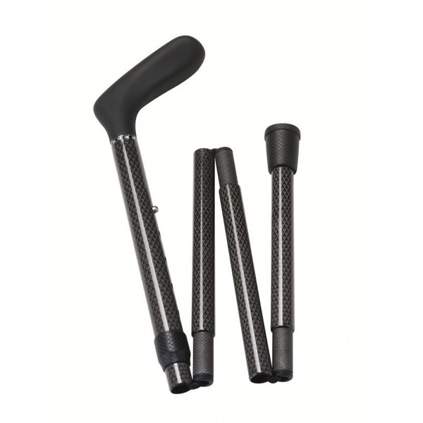 Deluxe walking stick in carbon - Homecare Webshop