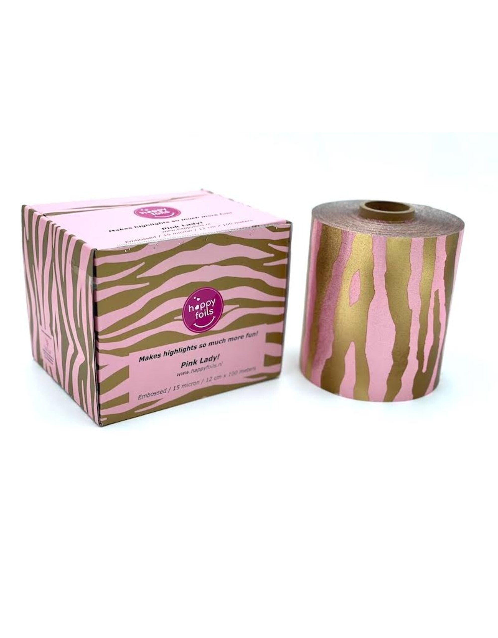 Happy Foils Pink Lady Embossed Highlight Folie 100m kopen? - Koos van ...