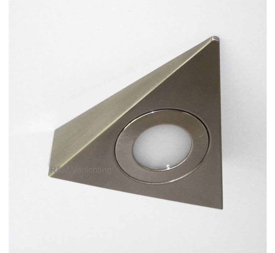 Surface LED triangle cabinet Lighting | Kitchen cabinet LED lighting ...
