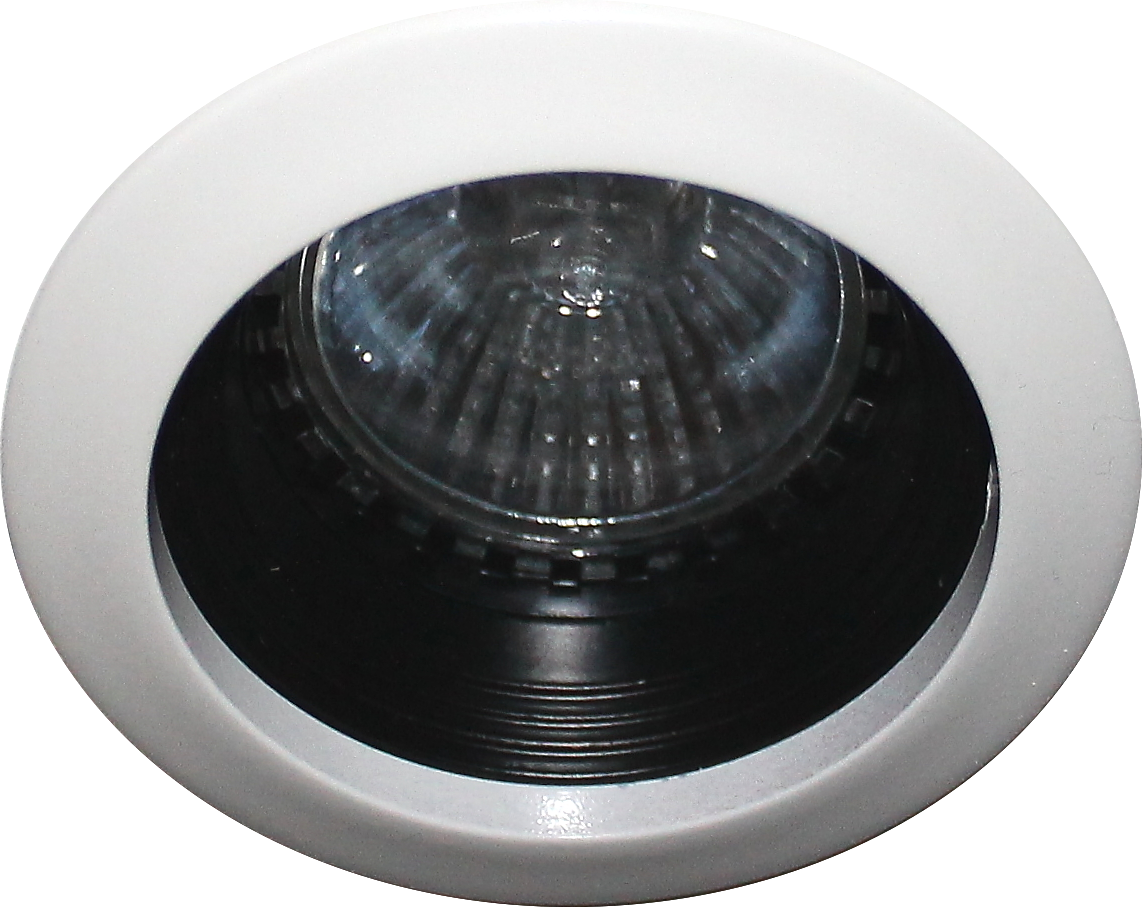 Recessed downlight anti-glare white GU10 - R&M Lighting