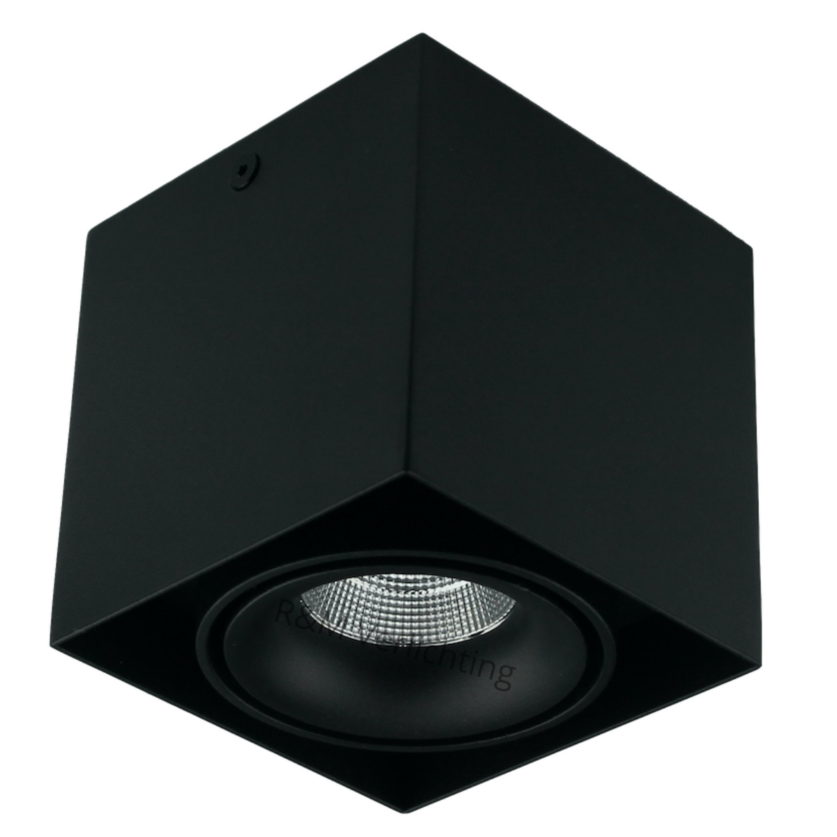 Surface-mounted Luminaire black LED 9w 2700k dimbaar - R&M Lighting