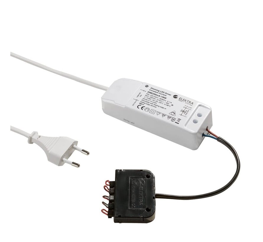 LED driver set with distributor 6V cc500ma 18Watt dimmable - R&M Lighting