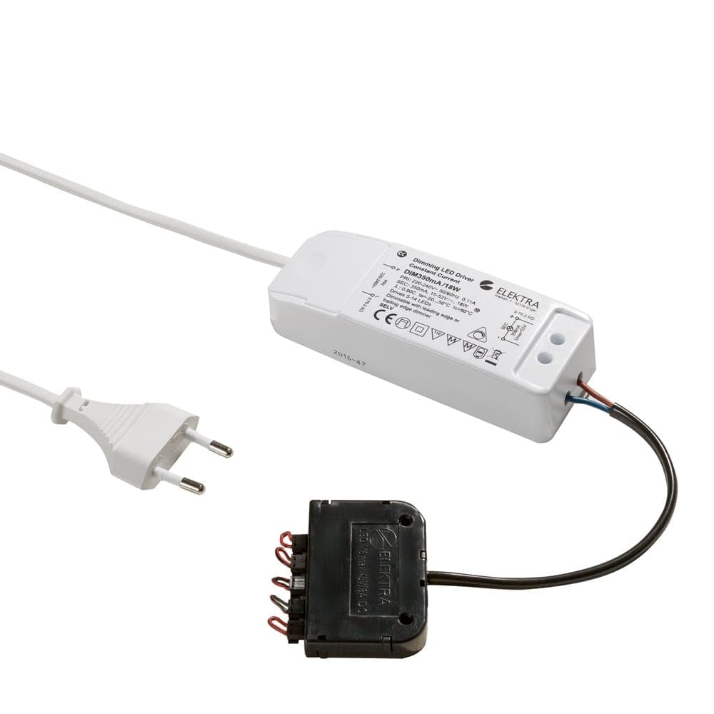 LED driver set with distributor 6V cc500ma 18Watt dimmable - R&M Lighting