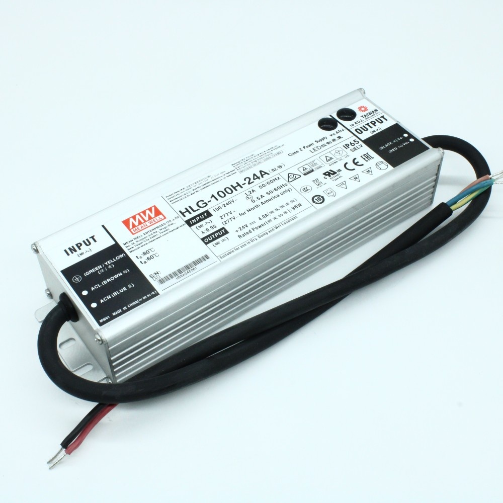 HLG-100H-24A LED Power Supply 24V 96W - R&M Lighting