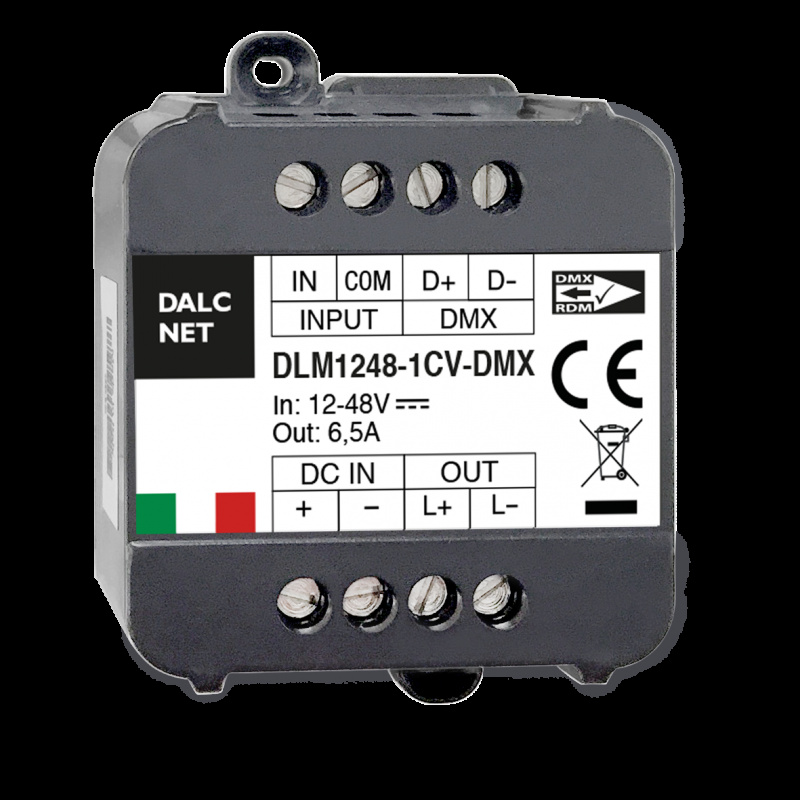 Dalcnet PWM dimmer series DLM1248-1CV-DMX - R&M Lighting