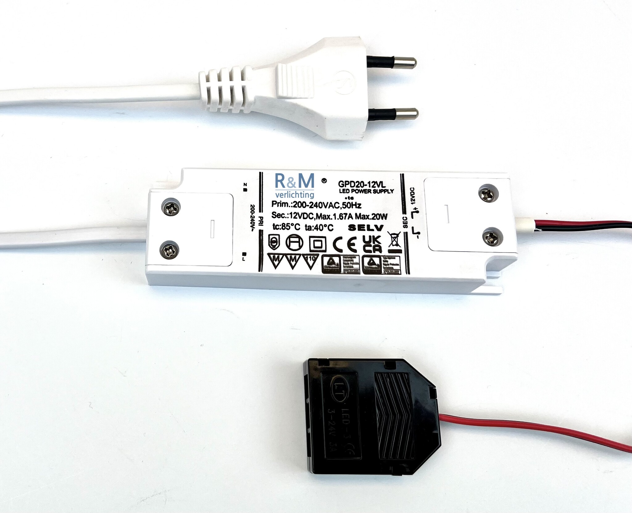 LED driver 12v DC for LED cabinet lighting - R&M Lighting