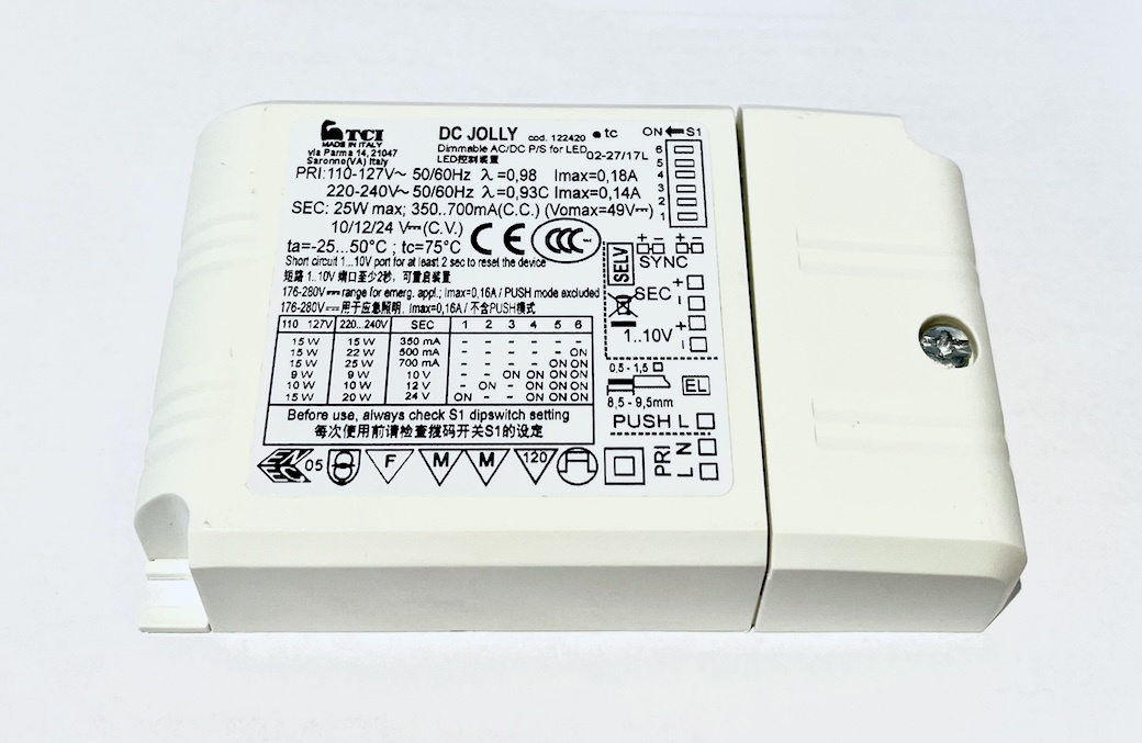 DC Jolly 122420 1-10V push and dim multifunctionele LED driver - R&M ...