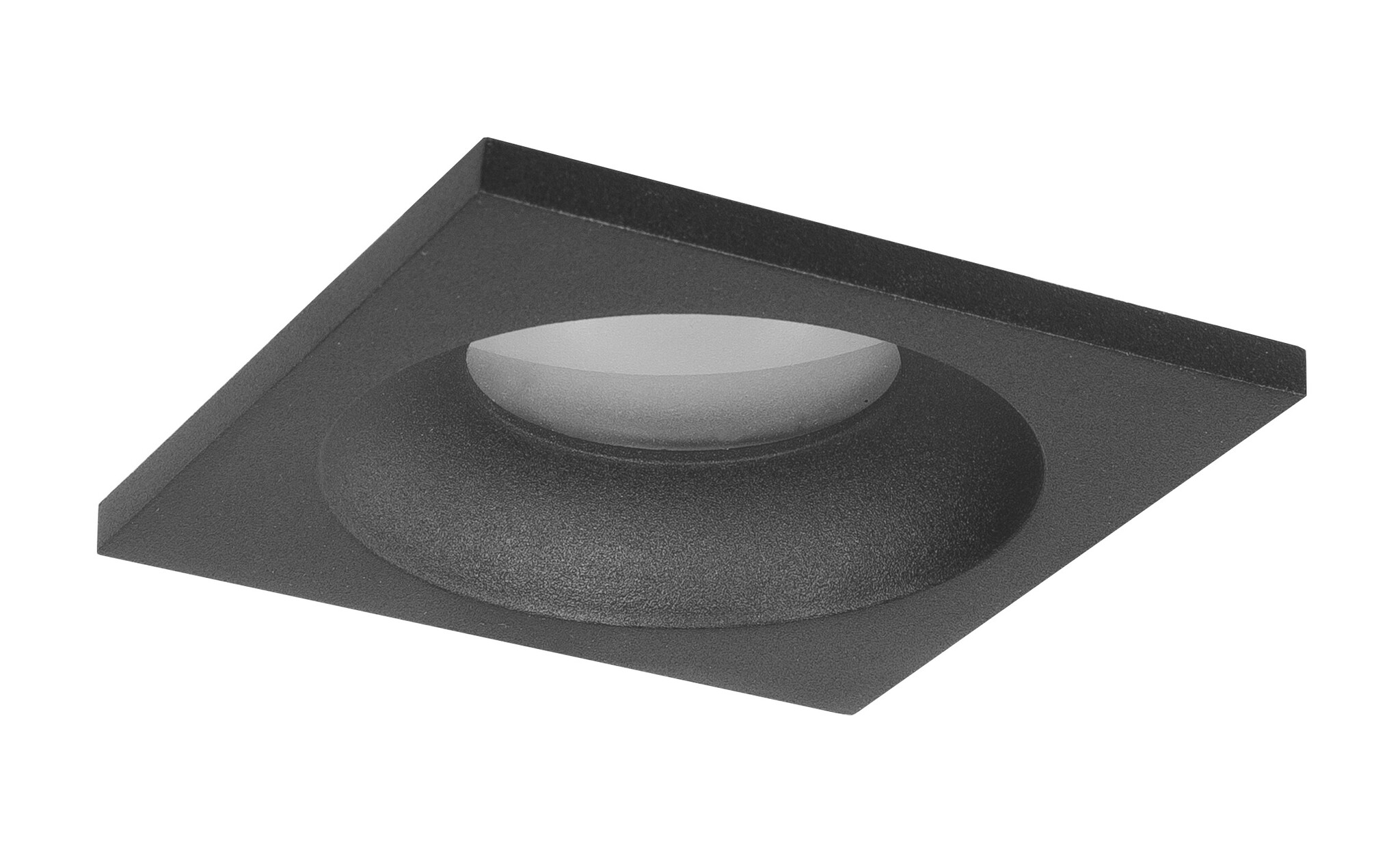 Recessed Spot GU10 IP44 black Square - R&M Lighting
