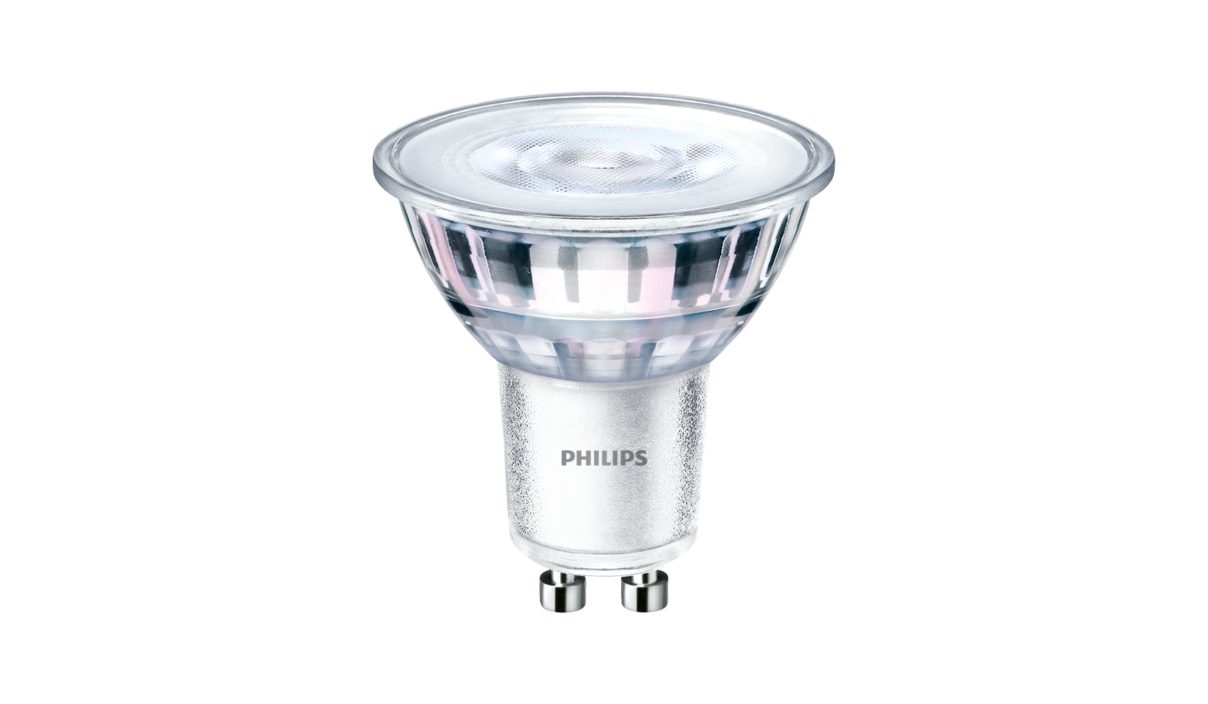 Philips CorePro LEDspot GU10 PAR16 4.6W 355lm 36D - Extra Warm White ...
