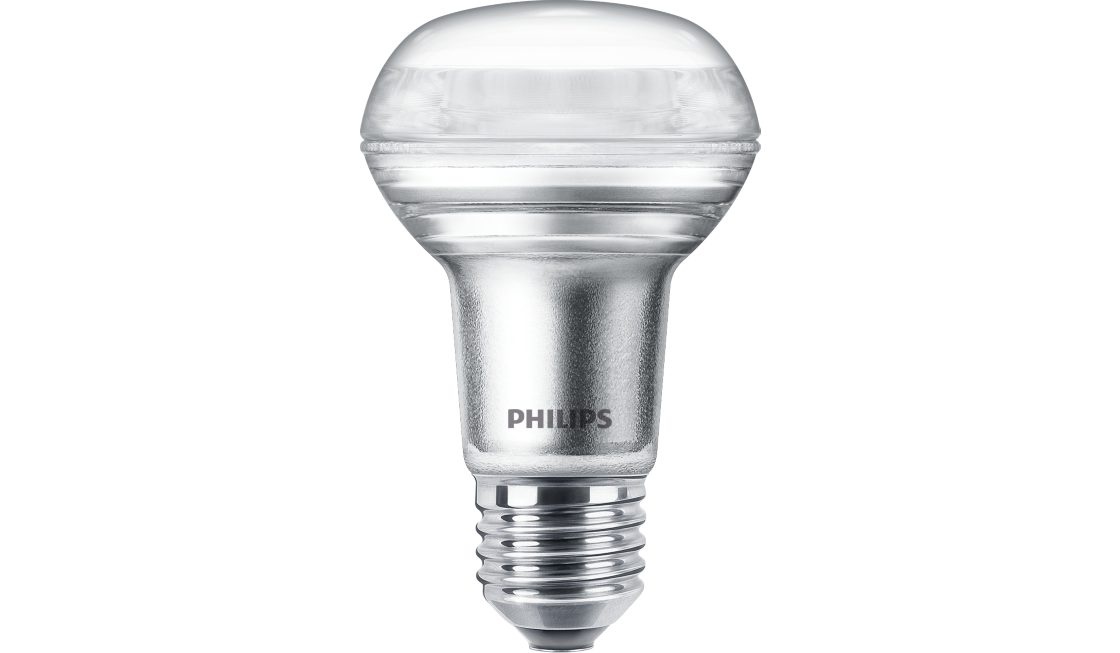CorePro LEDspot R63 E27 3W 827 36D – Very Warm White – Energy-Efficient ...