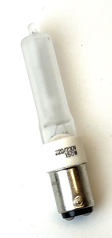 Halogen Tube Lamp 150W BA15d – Matt – 230V - R&M Lighting