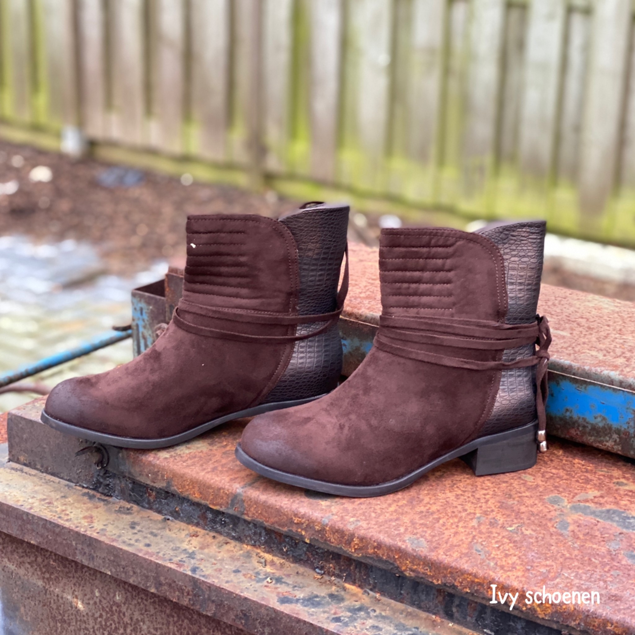 Boots CONDOR - Bruin - Ivyschoenen