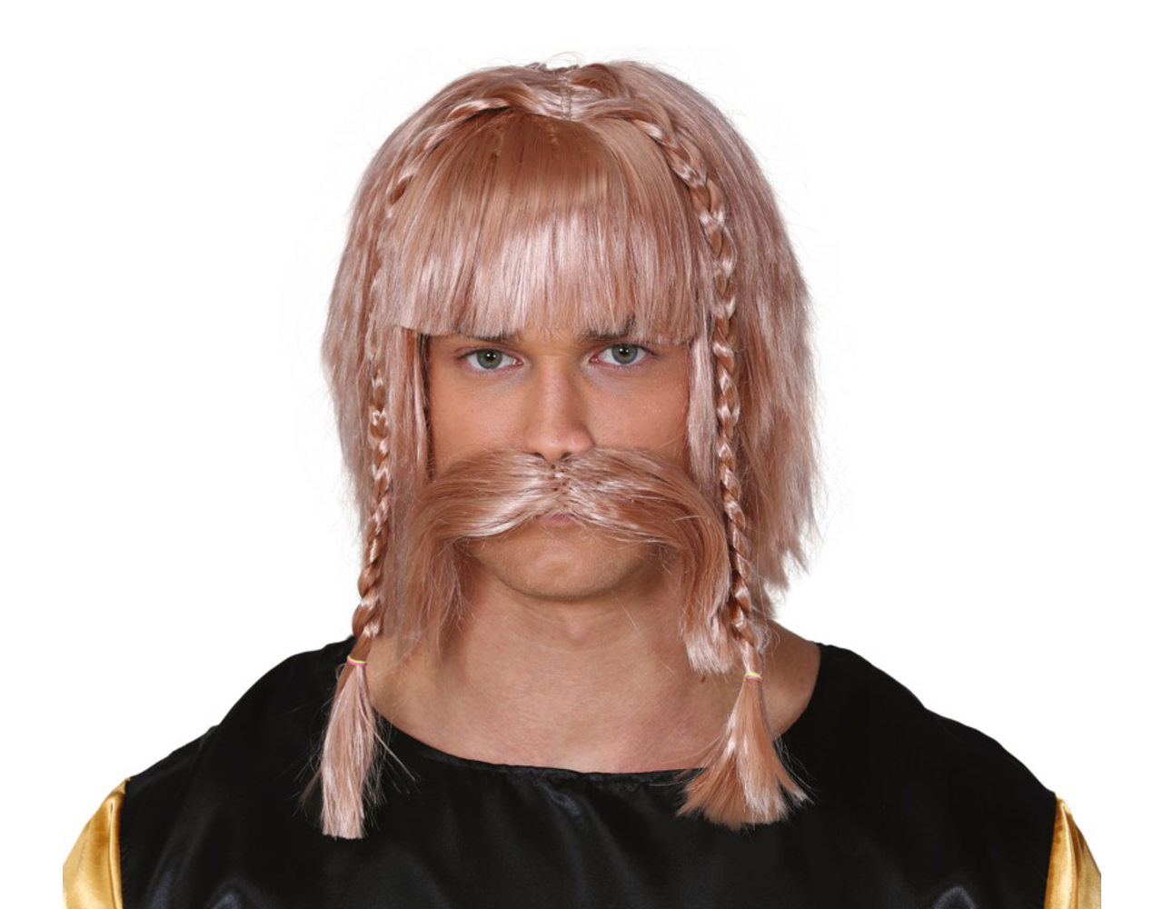 Viking Pruik Snor - Partywinkel