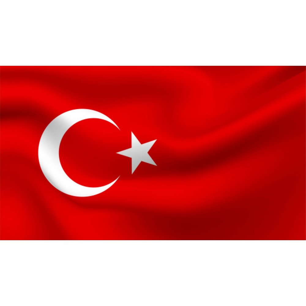 Vlag Turkije 150cm - Partywinkel