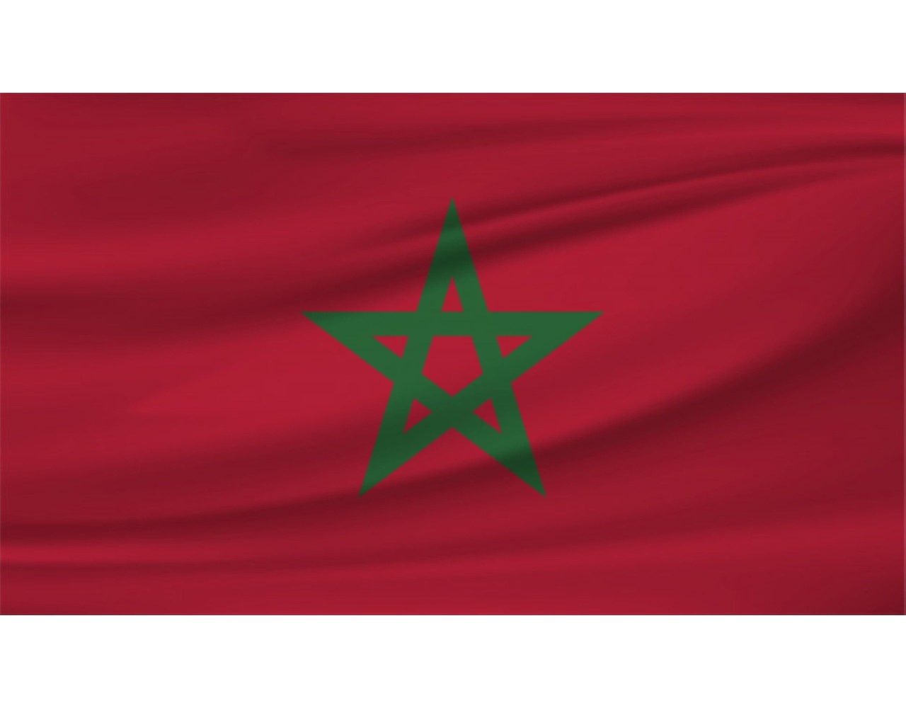 Vlag Marokko 150cm - Partywinkel