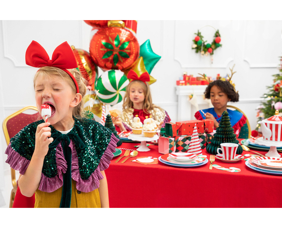 Haarband Rode Strik 21cm - Partywinkel