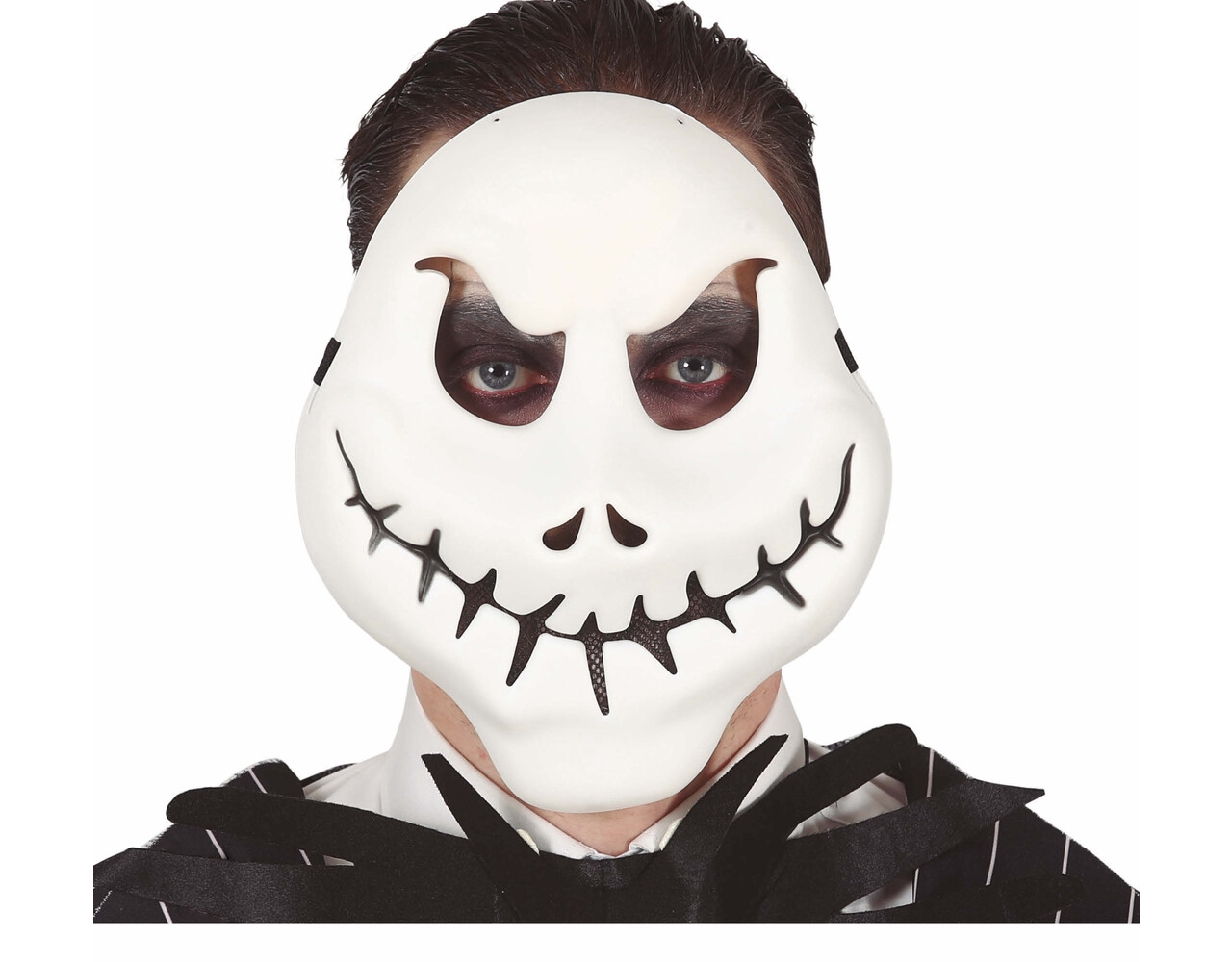 Witte Halloween Masker Spook - Partywinkel